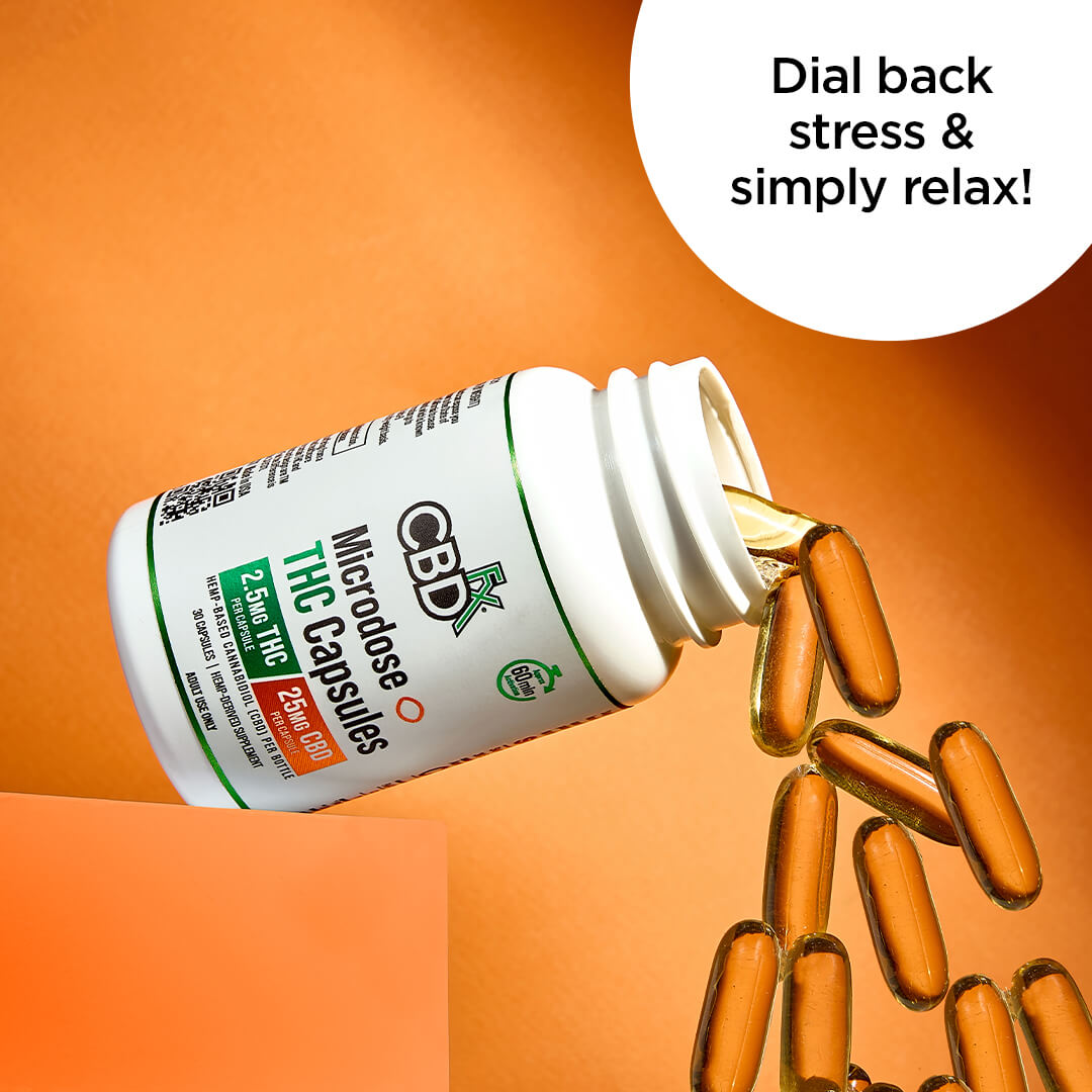 THC Pills | Full Spectrum CBD Pills | Daily Microdose Blend