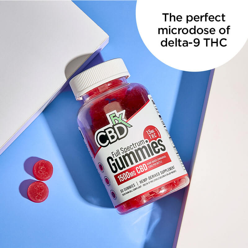 Full Spectrum CBD Gummies - Mixed Berry - CBDfx.com