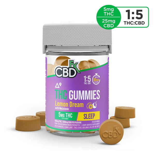 THC Gummies for Sale | Premium Delta-9 THC - CBDfx