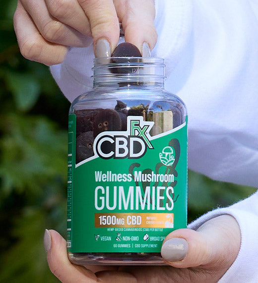 Buy CBD Gummies With Mushrooms for Wellness 1500mg - CBDfx